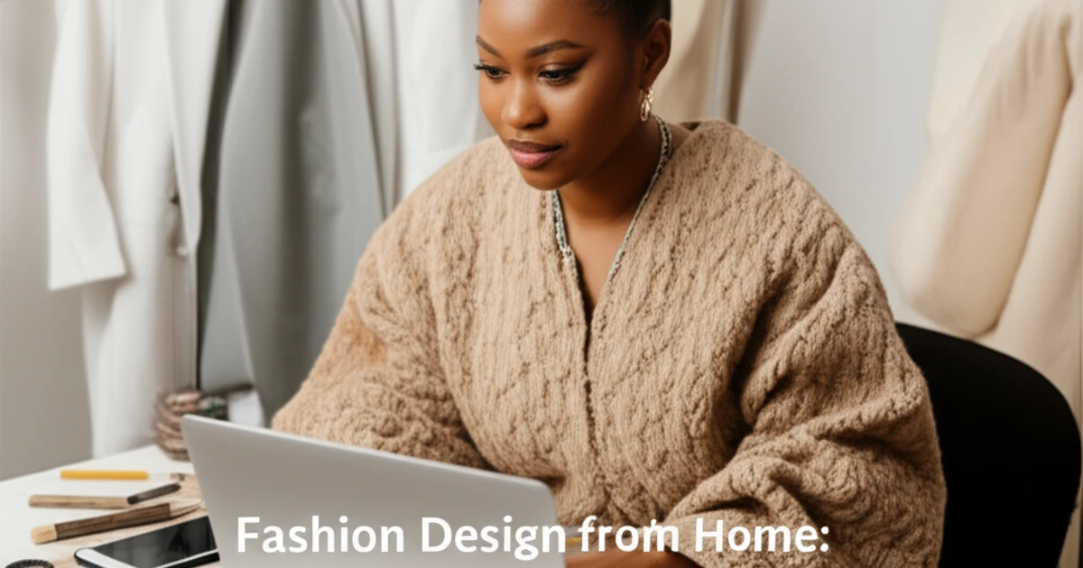 Learn Fashion Design from Home: Free & Paid Courses